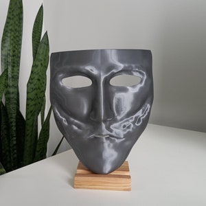 Kipchak Mask - Kipchak (cuman) War Mask - 3D Printed Plastic Turkish ...