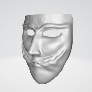 Kipchak Mask Kipchak cuman War Mask 3D Printed Plastic - Etsy