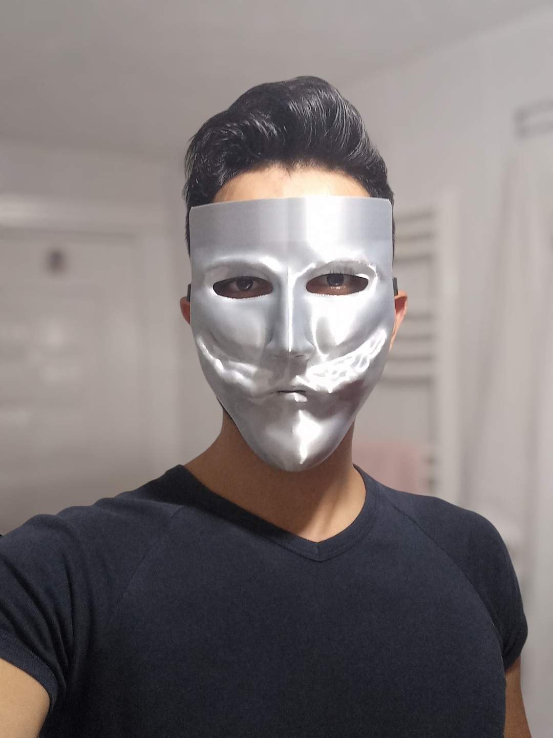 Kipchak Mask - Kipchak (cuman) War Mask - 3D Printed Plastic Turkish ...