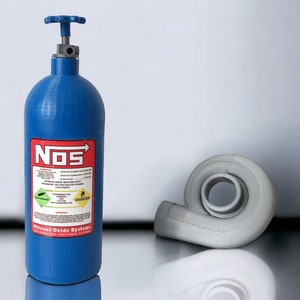 Plastic NOS Tank (for Decorative Purposes, Not Real) - Fully 3D Printed ...