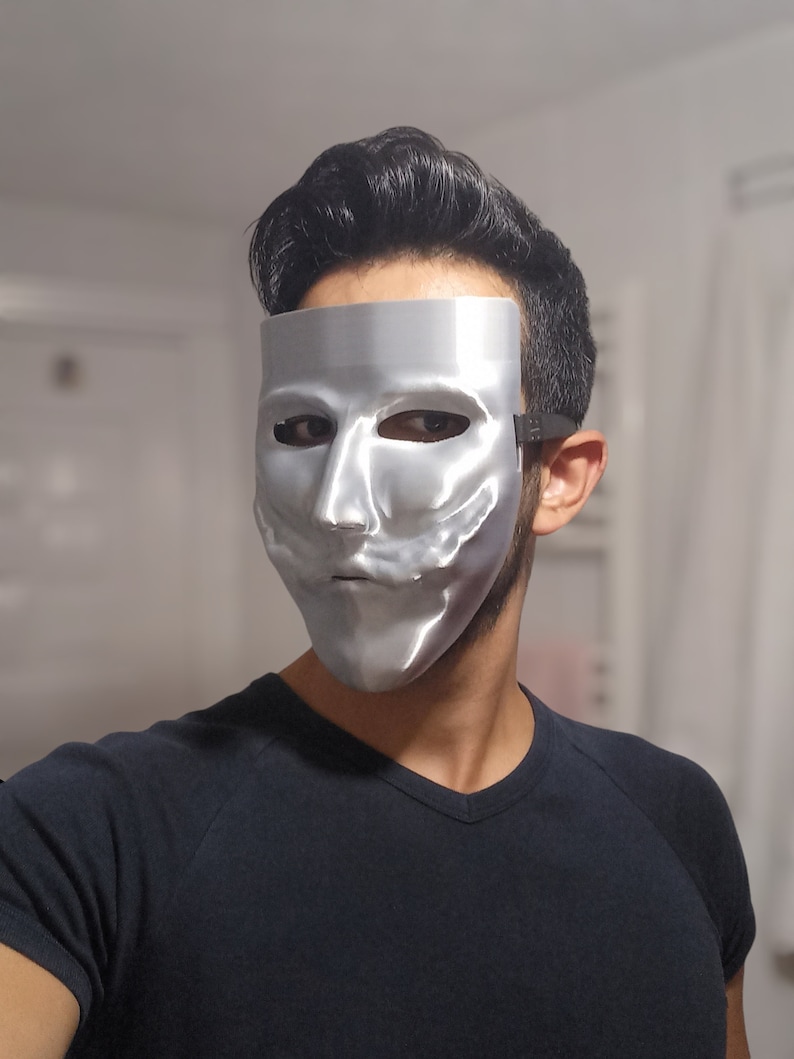 Kipchak Mask - Kipchak (cuman) War Mask - 3D Printed Plastic Turkish ...