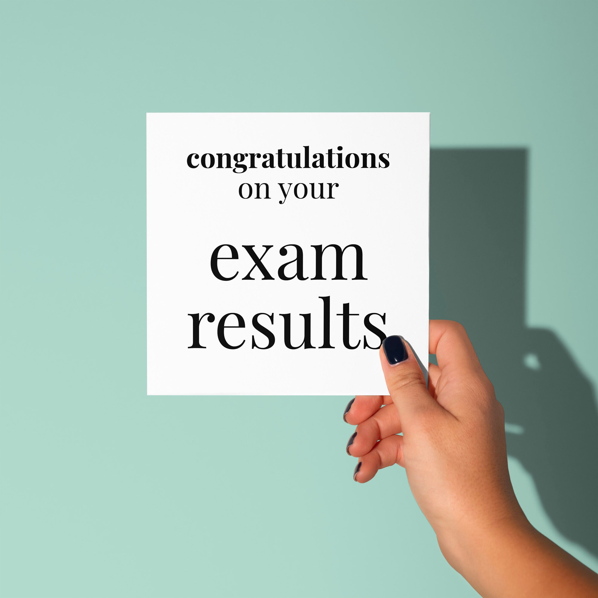 Congratulations on Your Exam Results - Congrats Greeting Card | Cute ...