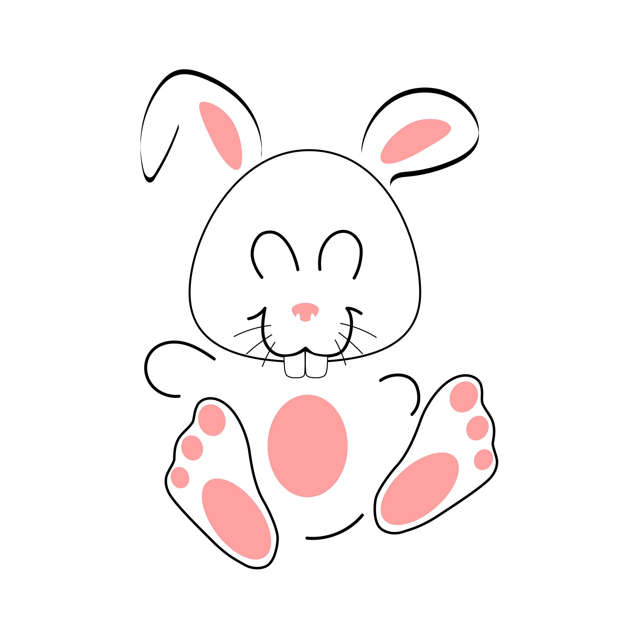 Osterhase, Osterhase, SVG, EPS, AI, Png, Logos, Druck, - Etsy.de