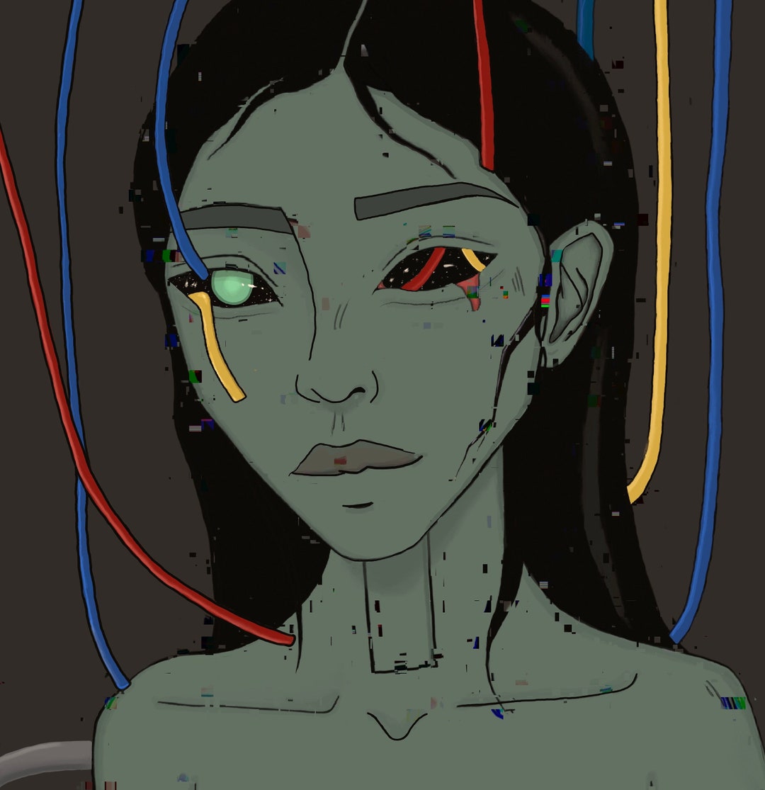 Cosmic Zombie Poster - Etsy