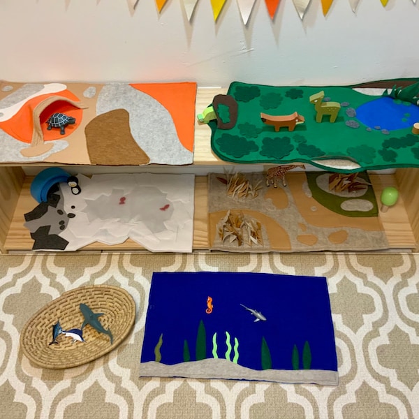 Felt Play Mat - Etsy