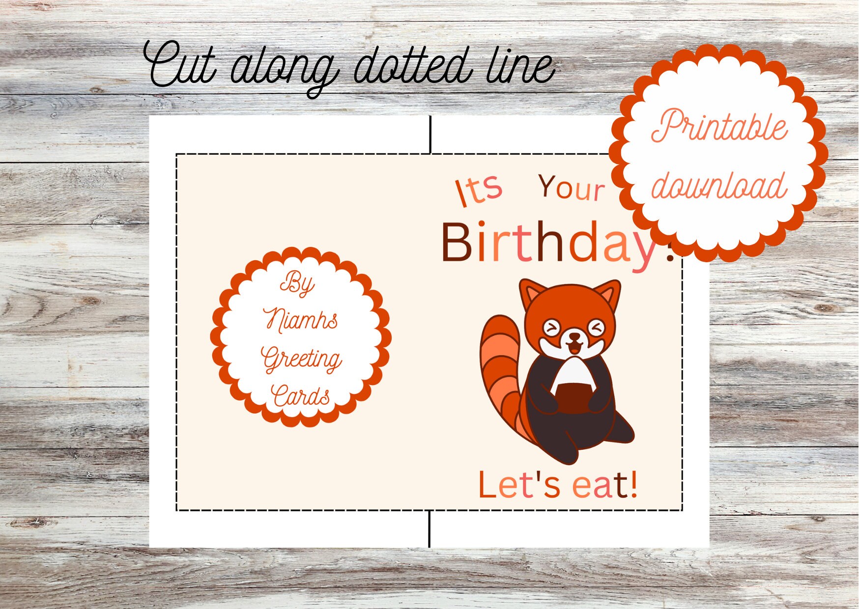 Cute Happy Birthday Printable Animal Download - Etsy