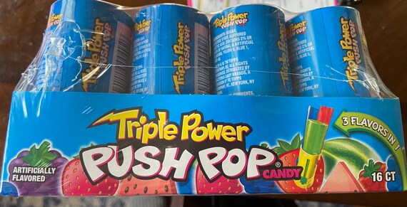 Triple Power Push Pops | Etsy