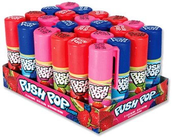 Cotton Candy Push Pops - Etsy