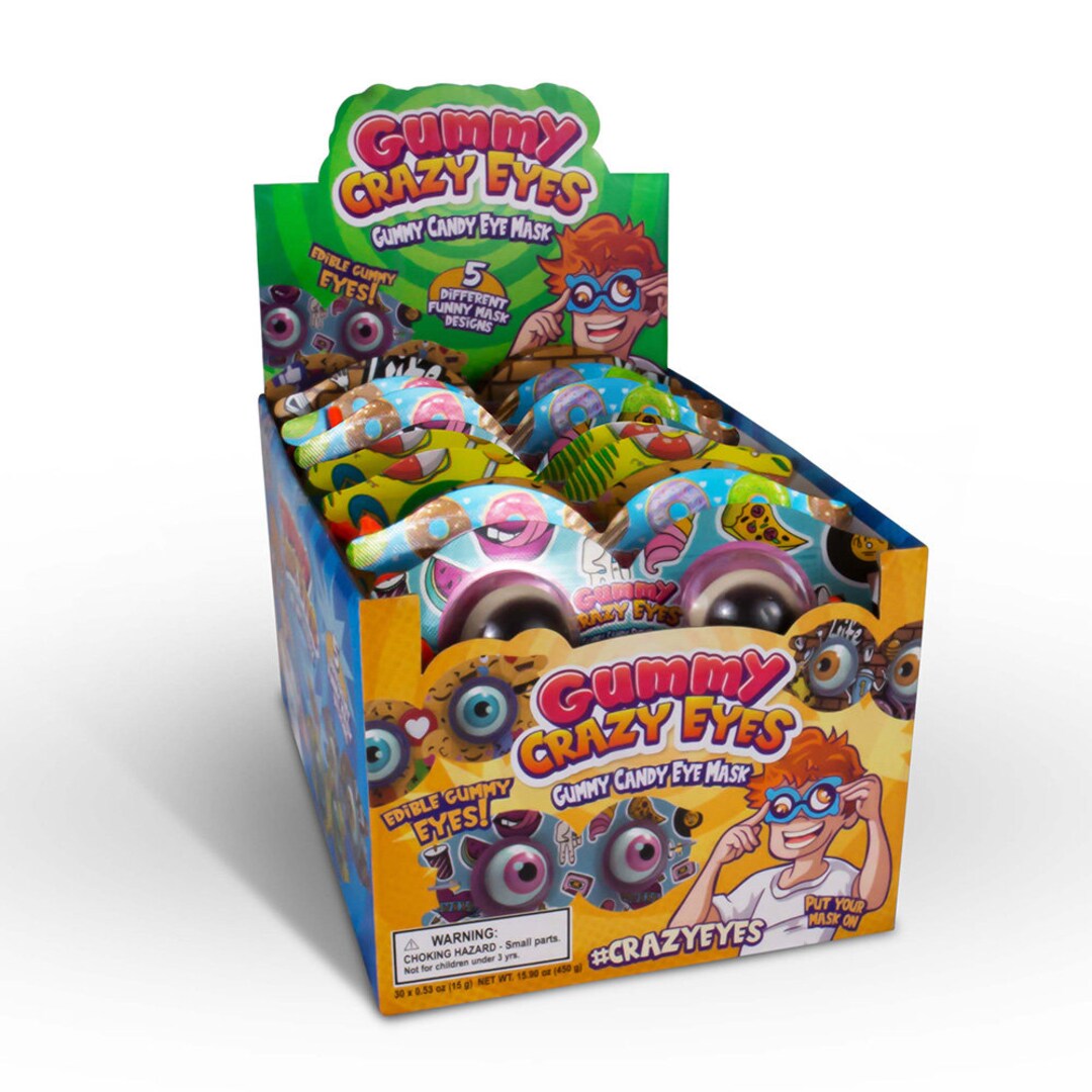 Raindrop Crazy Eyes Candy - Etsy