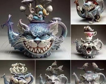 Cat Teapot (1,000+ Items) | Etsy