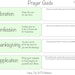 Prayer Guide Using the ACTS Method - Etsy