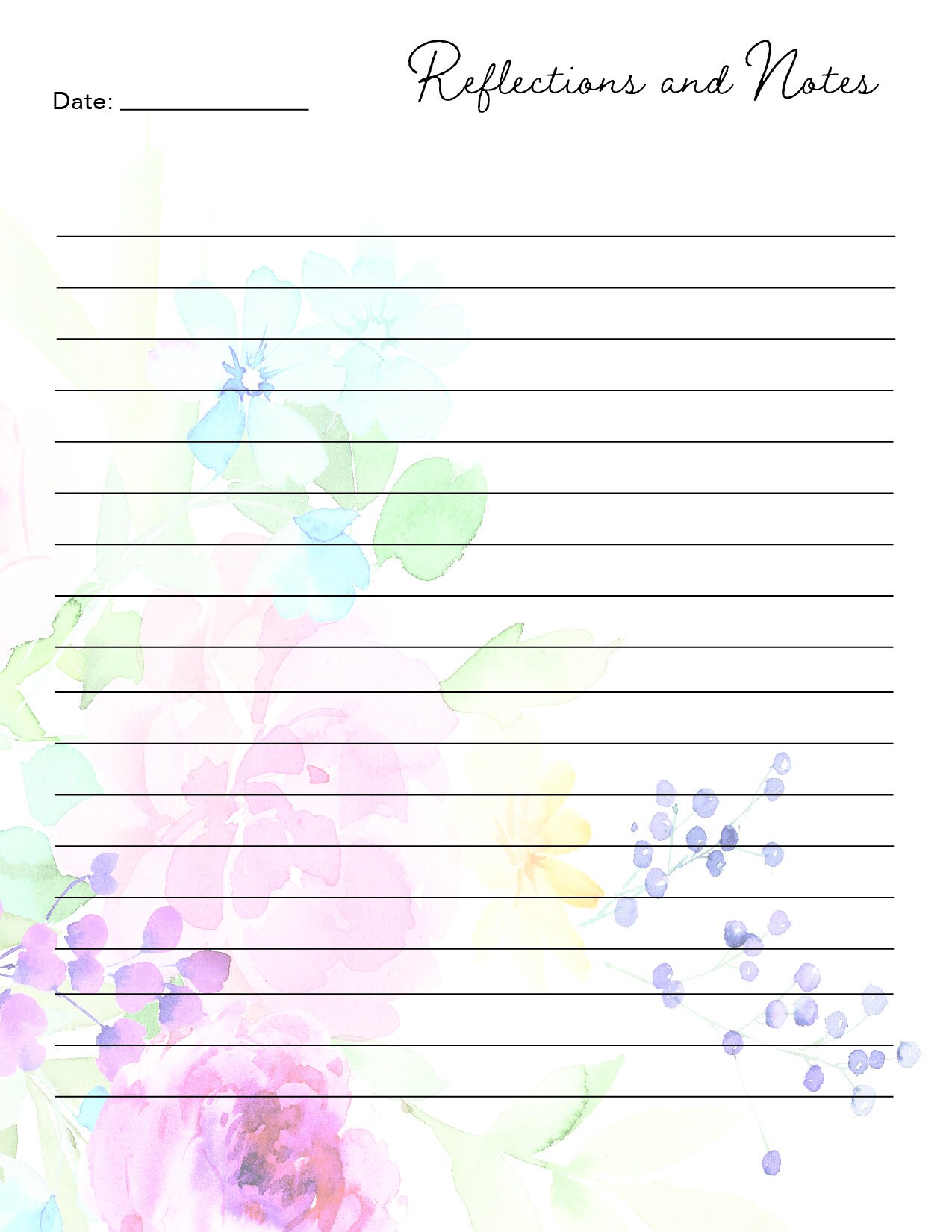 Easy to Use Printable Bible Study Tool - Etsy