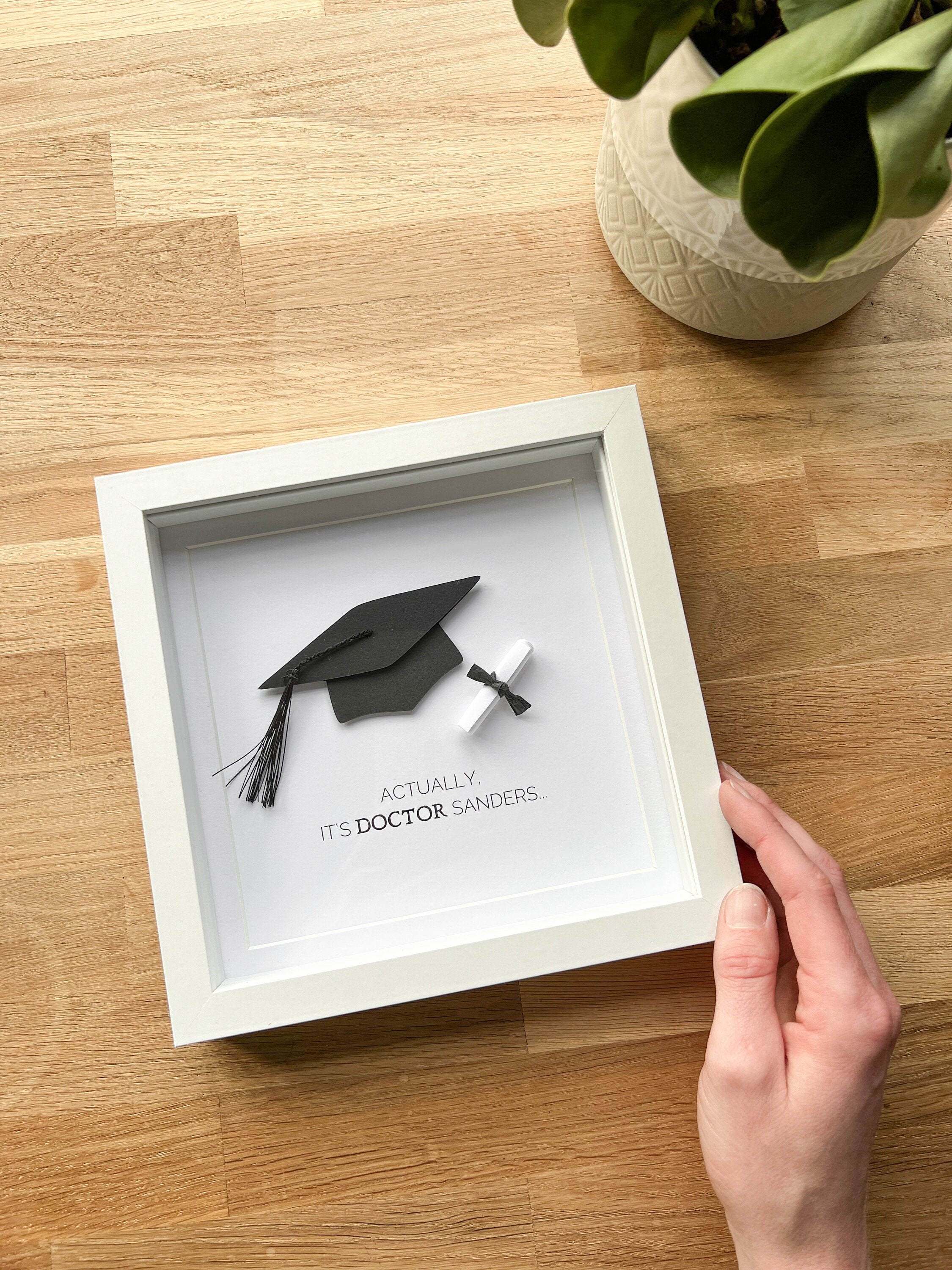 Personalised It's Doctor... Graduation Print Gift University Gift ...