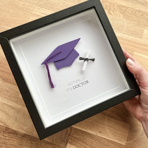 Personalised It's Doctor... Graduation Print Gift • University Gift ...