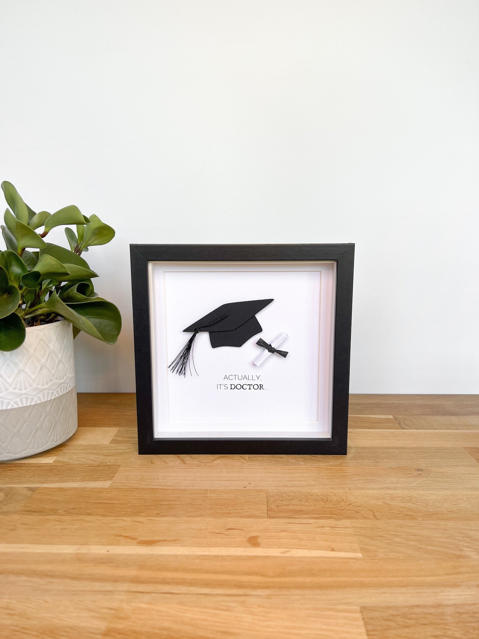 Personalised It's Doctor... Graduation Print Gift University Gift ...