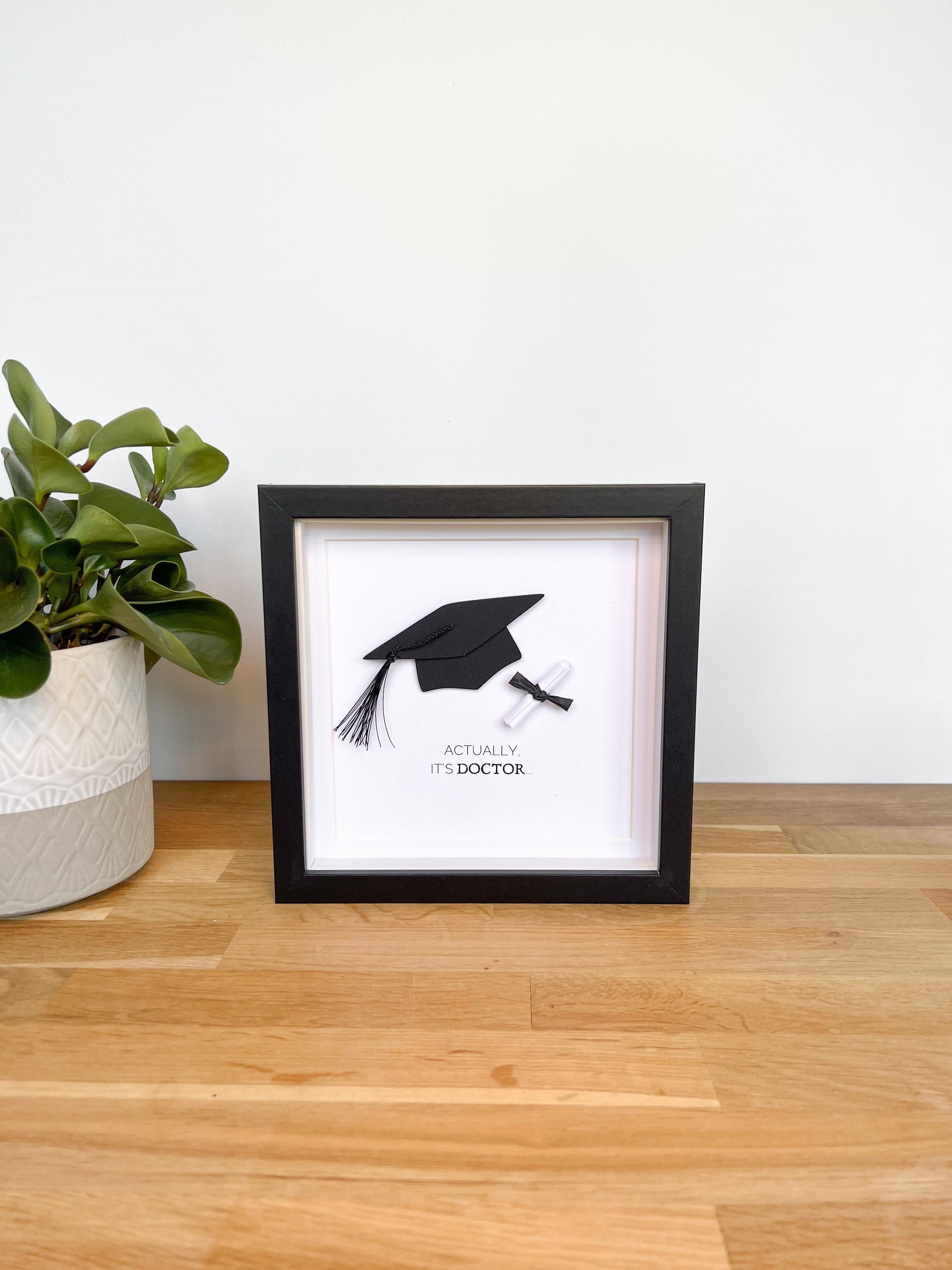 Personalised It's Doctor... Graduation Print Gift University Gift ...