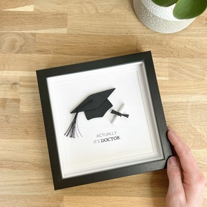 Personalised It's Doctor... Graduation Print Gift • University Gift ...