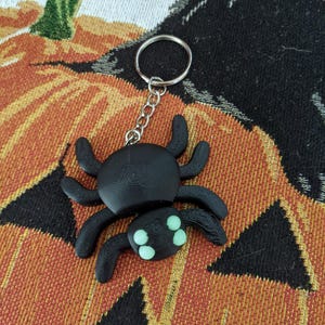 Spooky Halloween Keychains, Glow in the Dark - Etsy
