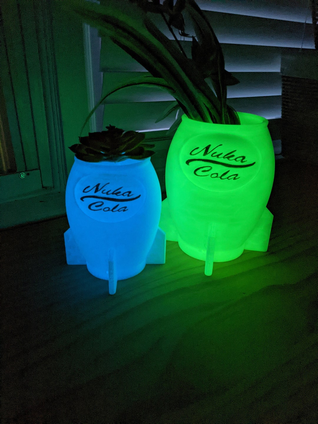 Fallout Nuka Cola Planter – Glow-in-the-dark Gaming Decor - Etsy