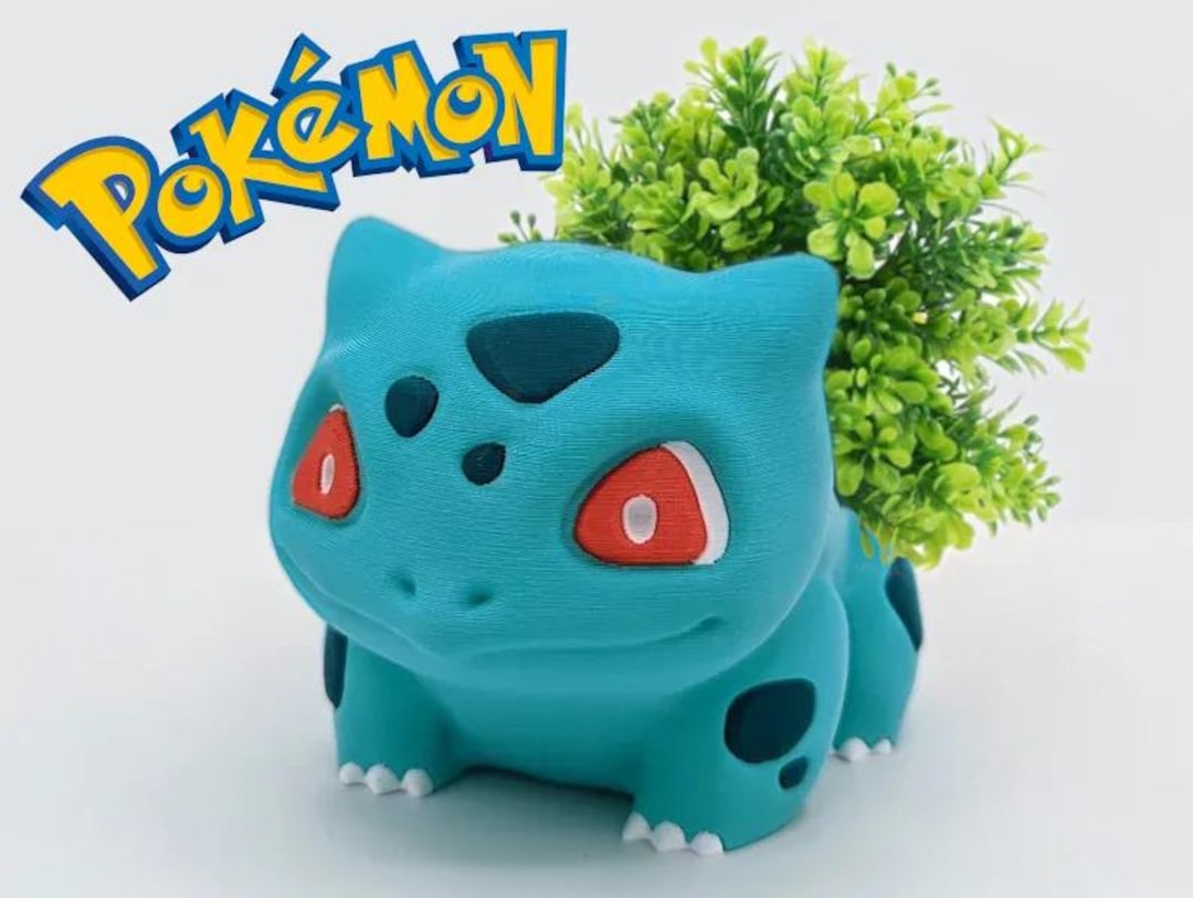 Bulbasaur Pokemon Planter DIY Paintable Crafts, Great for Kids - Etsy