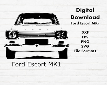 Ford Escort Svg - Etsy Australia
