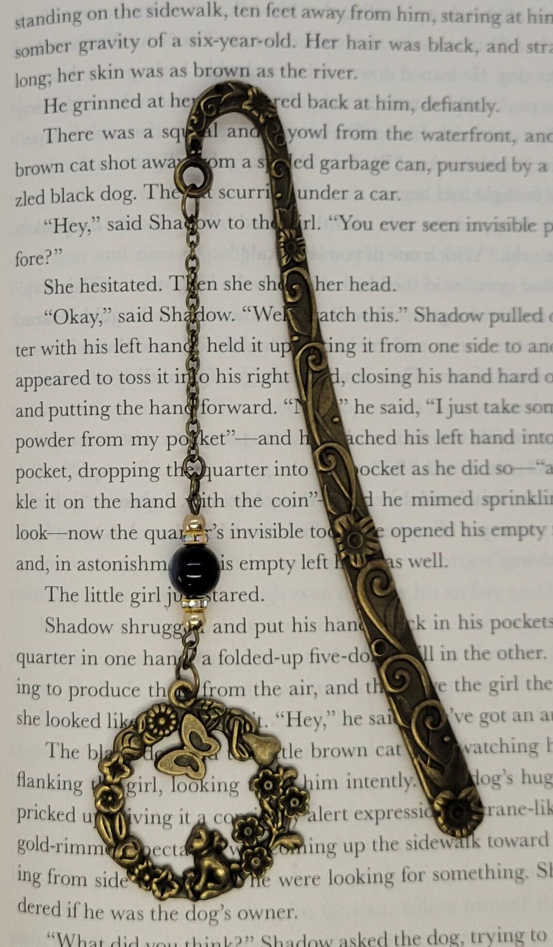 Find the Color in Your Book Antique Bronze Bookmark Hook - Etsy