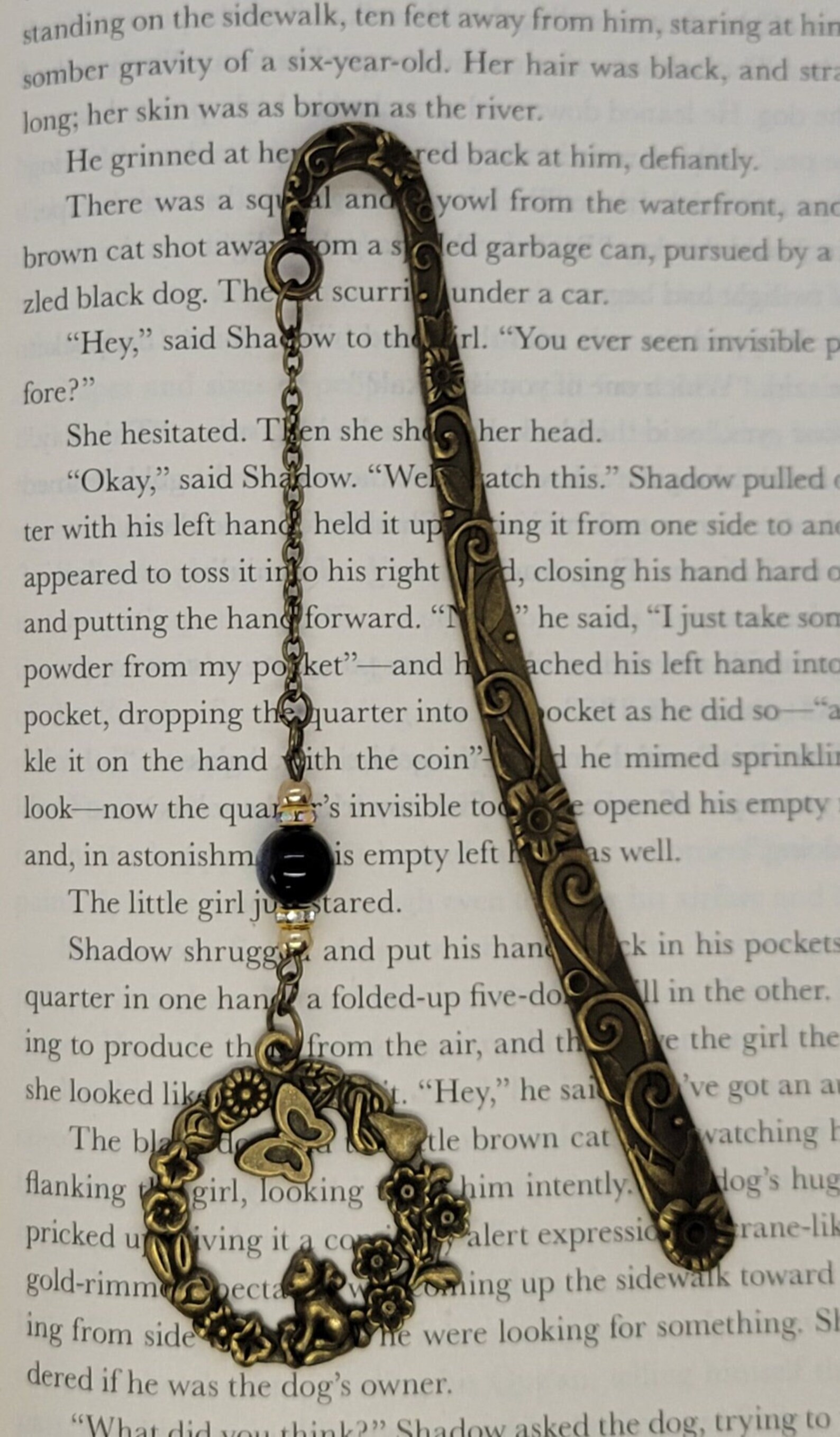 Find the Color in Your Book Antique Bronze Bookmark Hook - Etsy