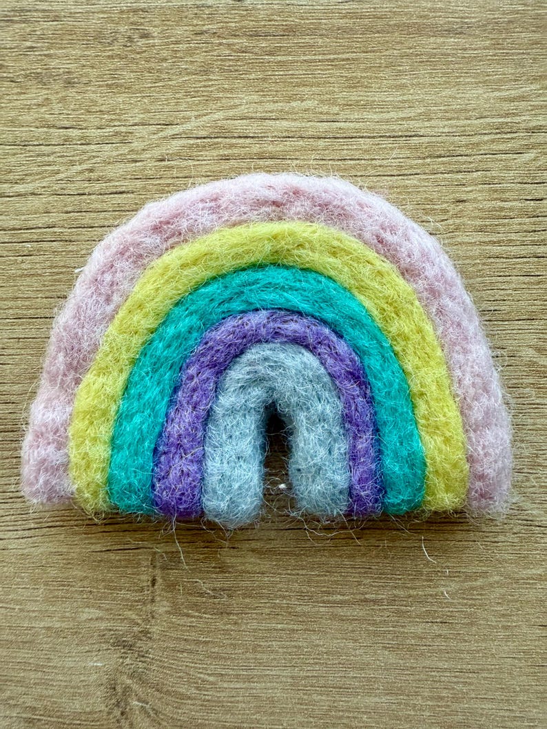 Car Vent Diffuser - Wool Felt Car Diffusers for Essential Oils, Rainbow ...
