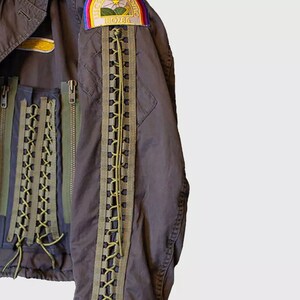 Brett Alien Jacket Grey Cotton Casual Nostromo Harry Dean Stanton Coat ...