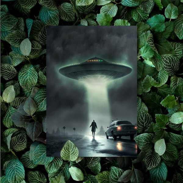 Alien Picture Cards - Etsy