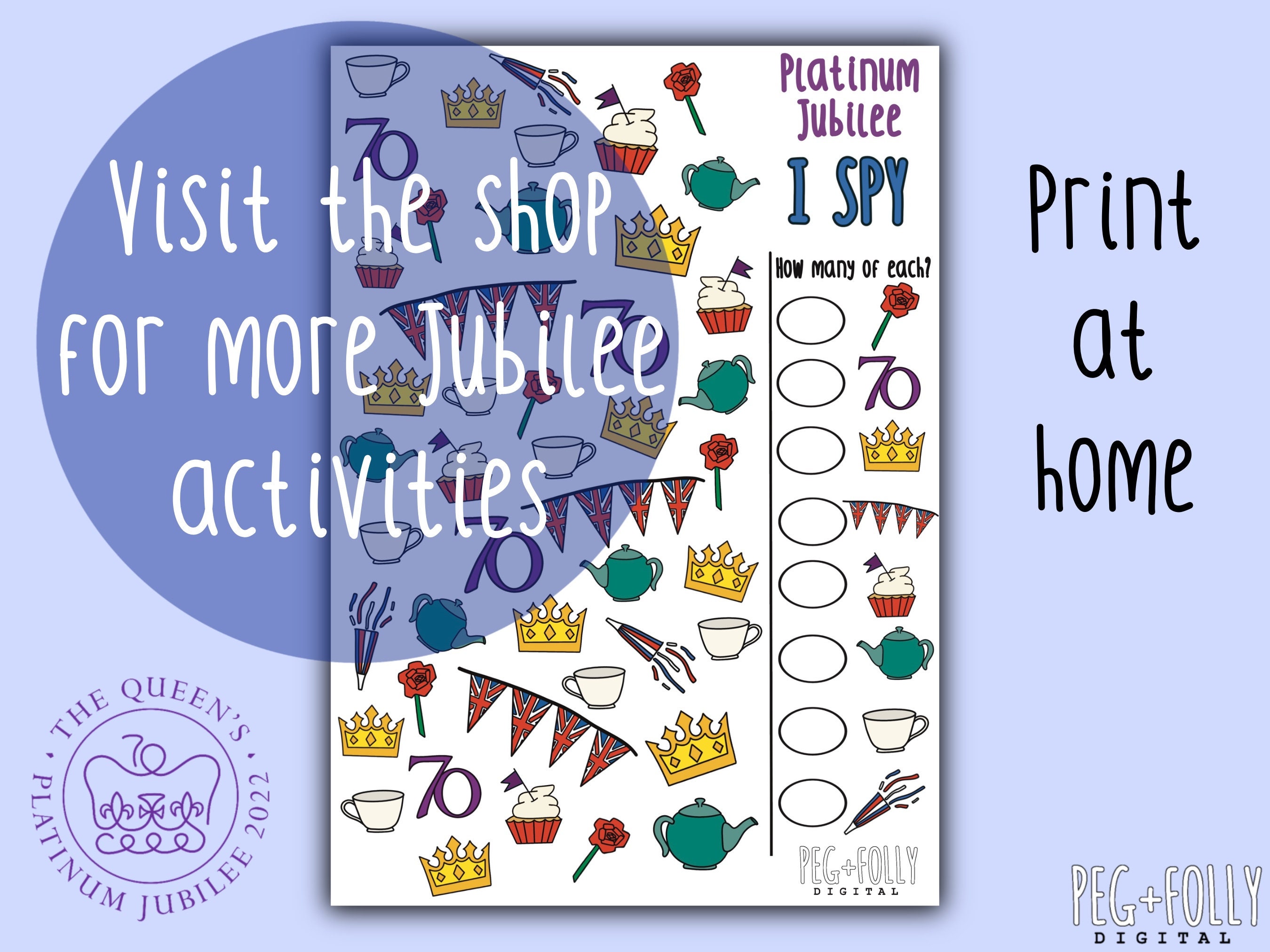 Platinum Jubilee Scavenger Hunt / Treasure Hunt for Children / - Etsy UK