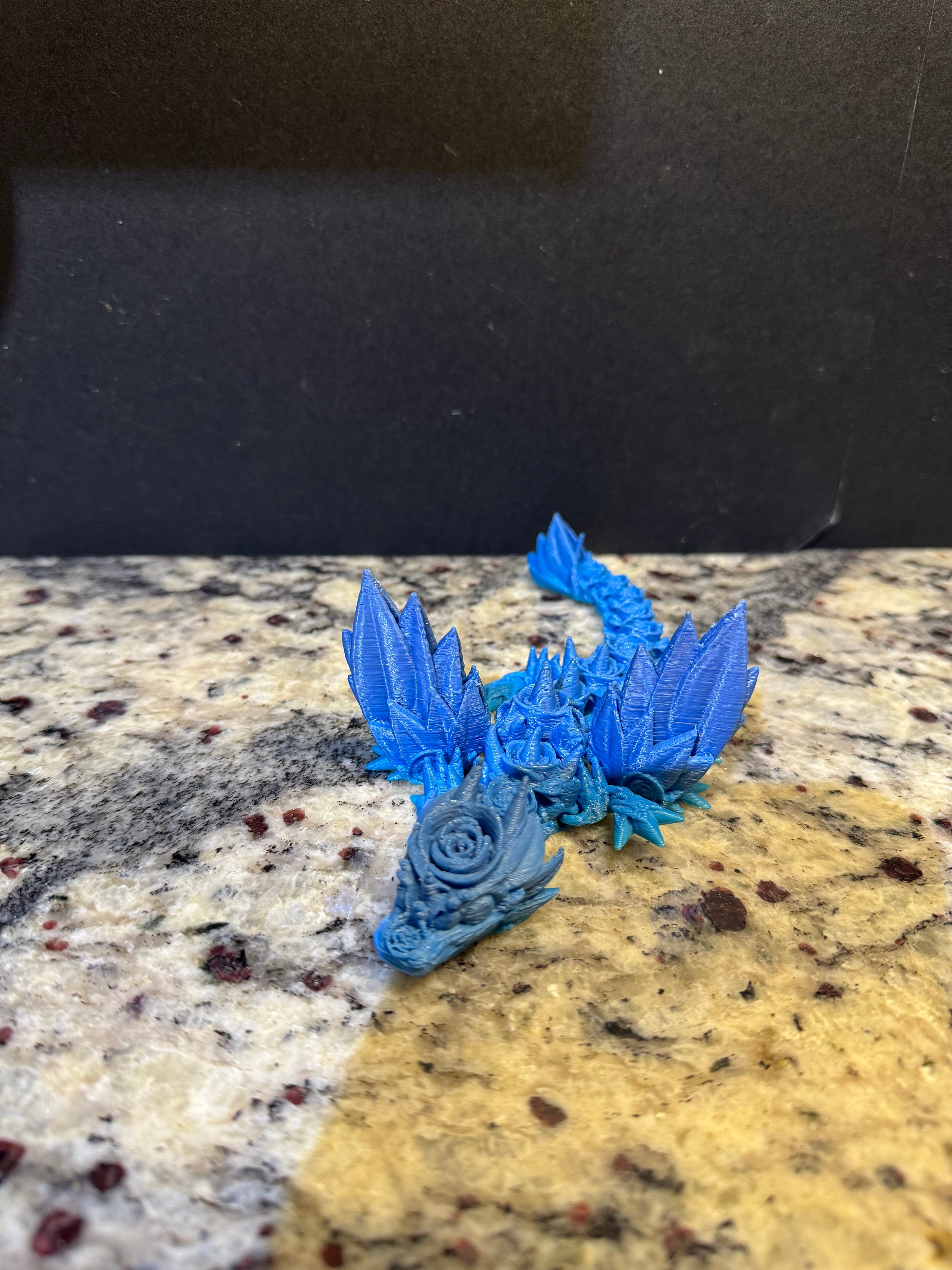 Rose Winged Dragon - Etsy