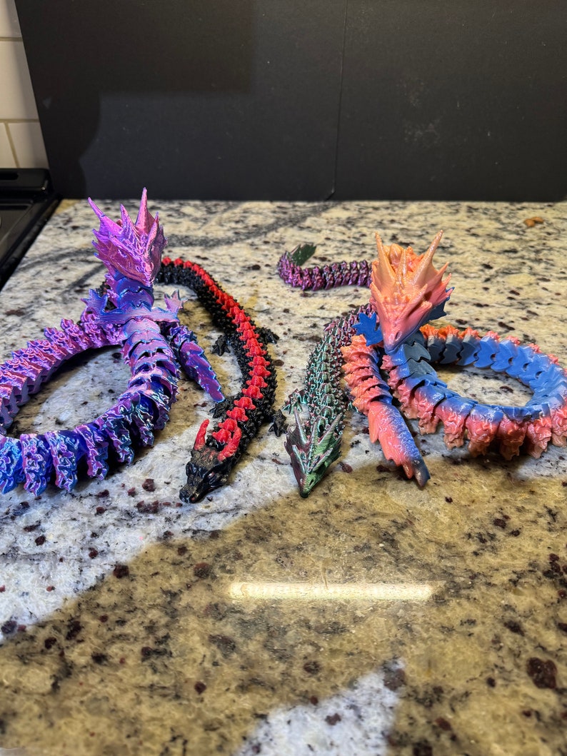 Articulated Dragon - Etsy