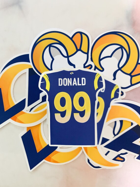 Aaron Donald Jersey Sticker - Etsy