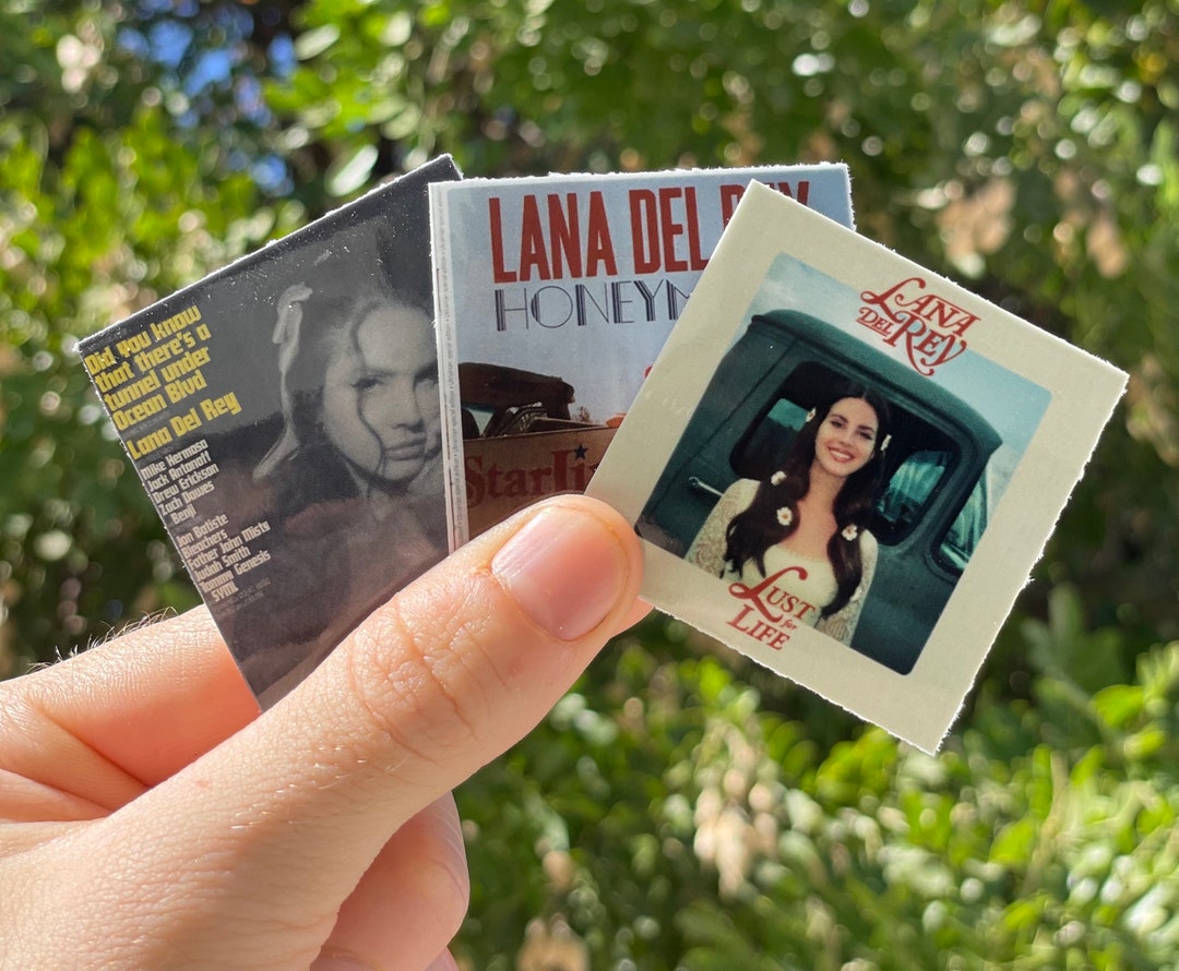 Lana Album Cover Sticker Pack Custom Album Stickers Lust for - Etsy ...