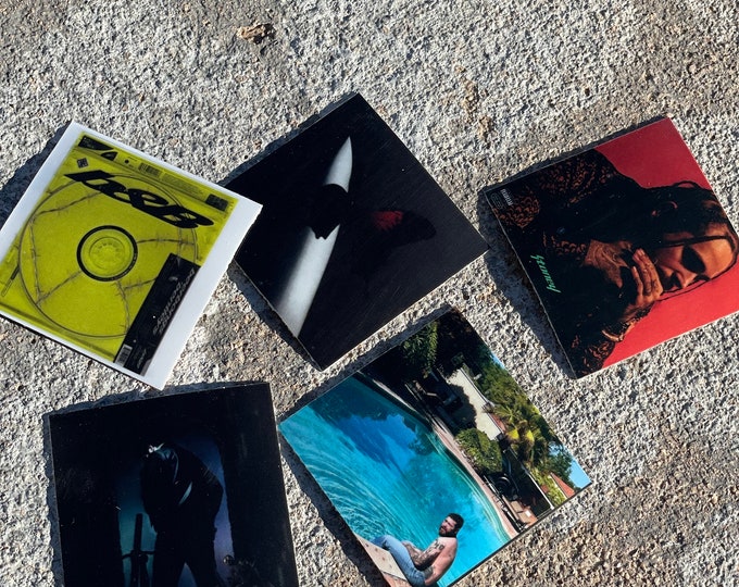 Posty Album Cover Sticker Pack, Custom Album Stickers, Stoney Stickers ...