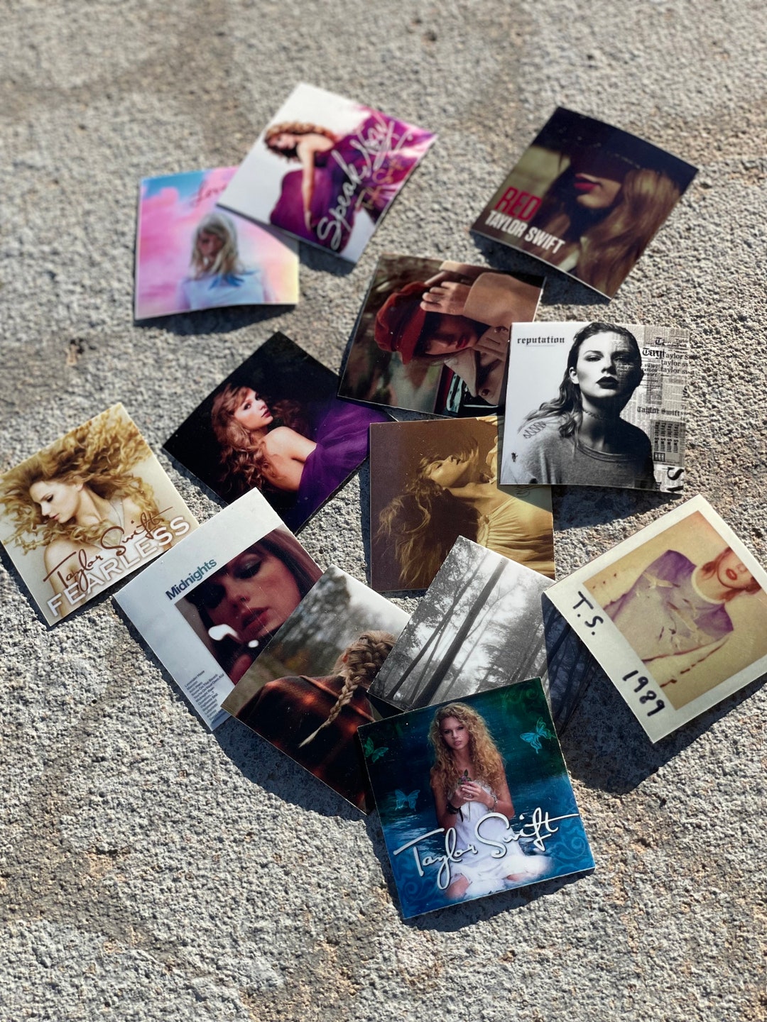 Taylor Album Cover Sticker Pack, Custom Album Stickers, Swifty Stickers ...