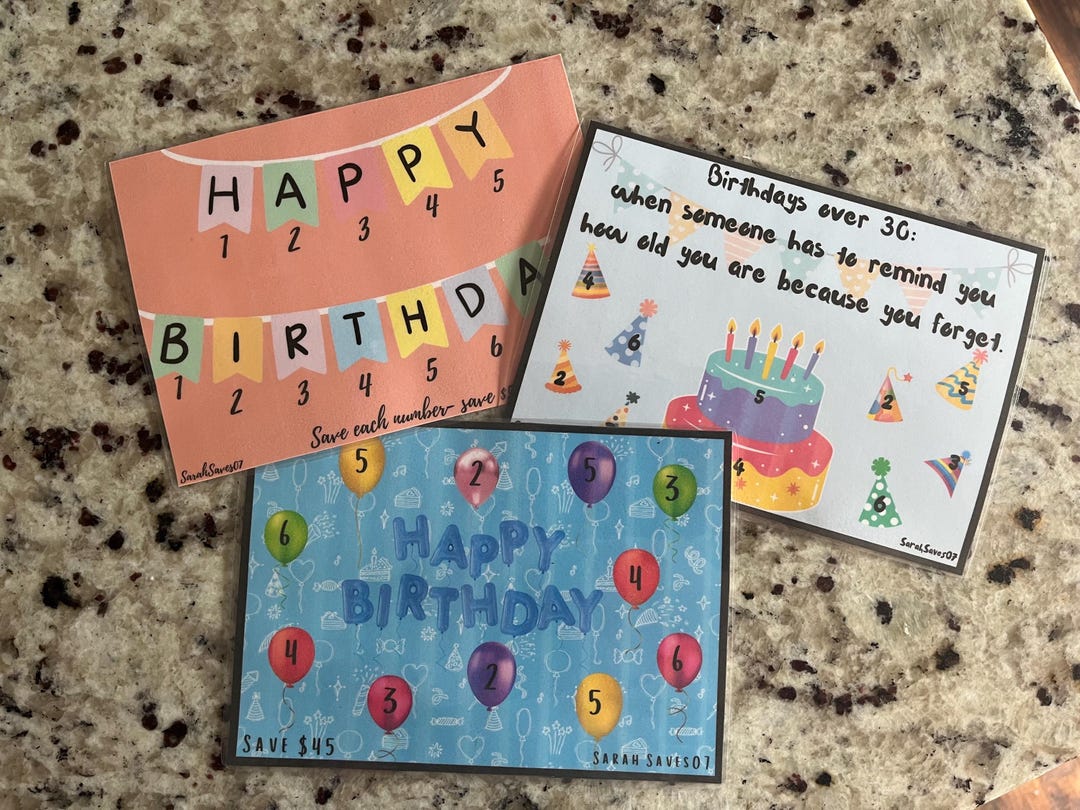 Happy Birthday Savings Bundle - Etsy