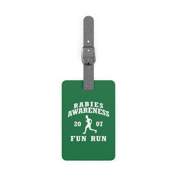 The Office Rabies Awareness Fun Run Saffiano Polyester Luggage - Etsy
