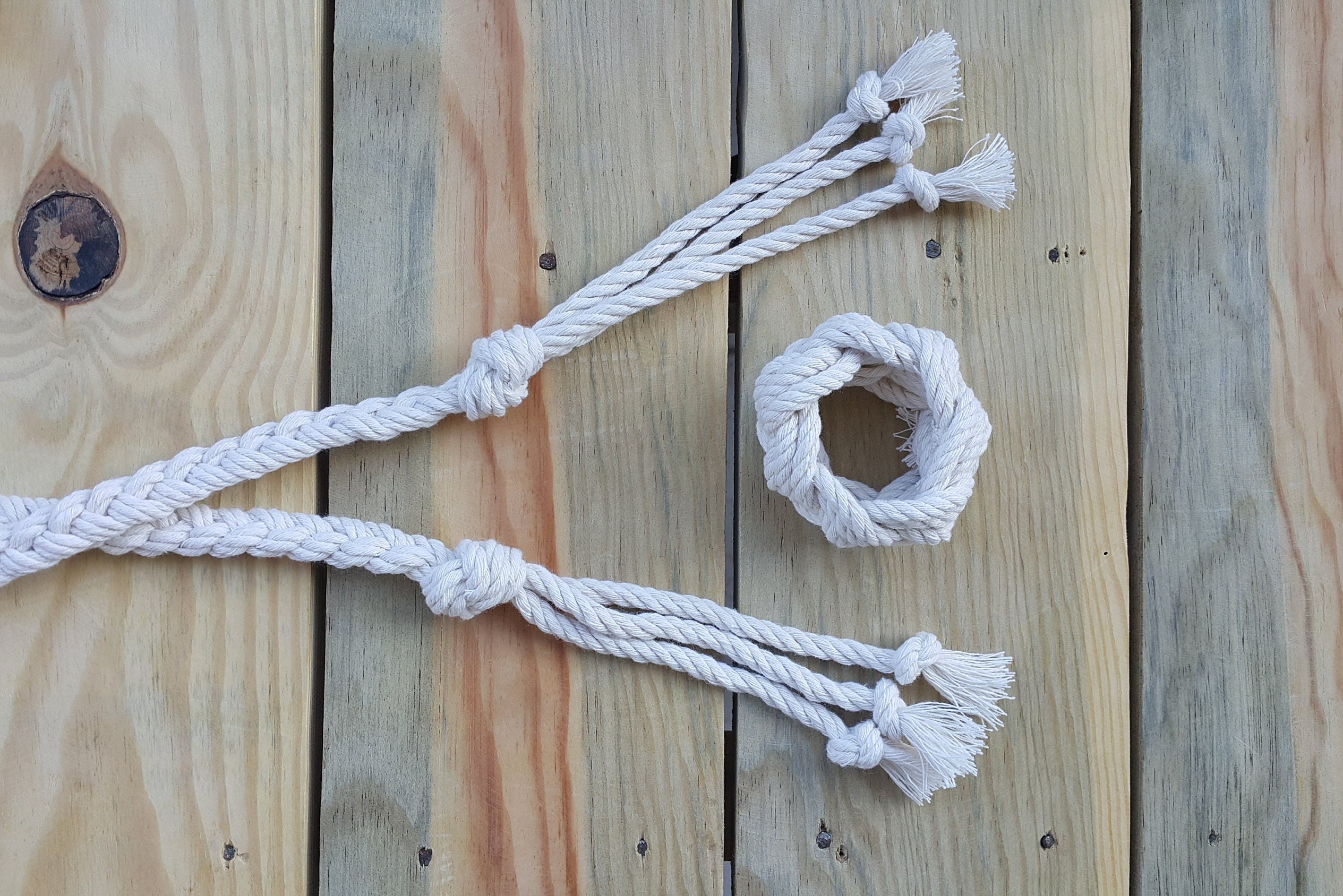 Nautical Rope Belt and Bracelet 2 in 1 Ivory Utility Belt - Etsy