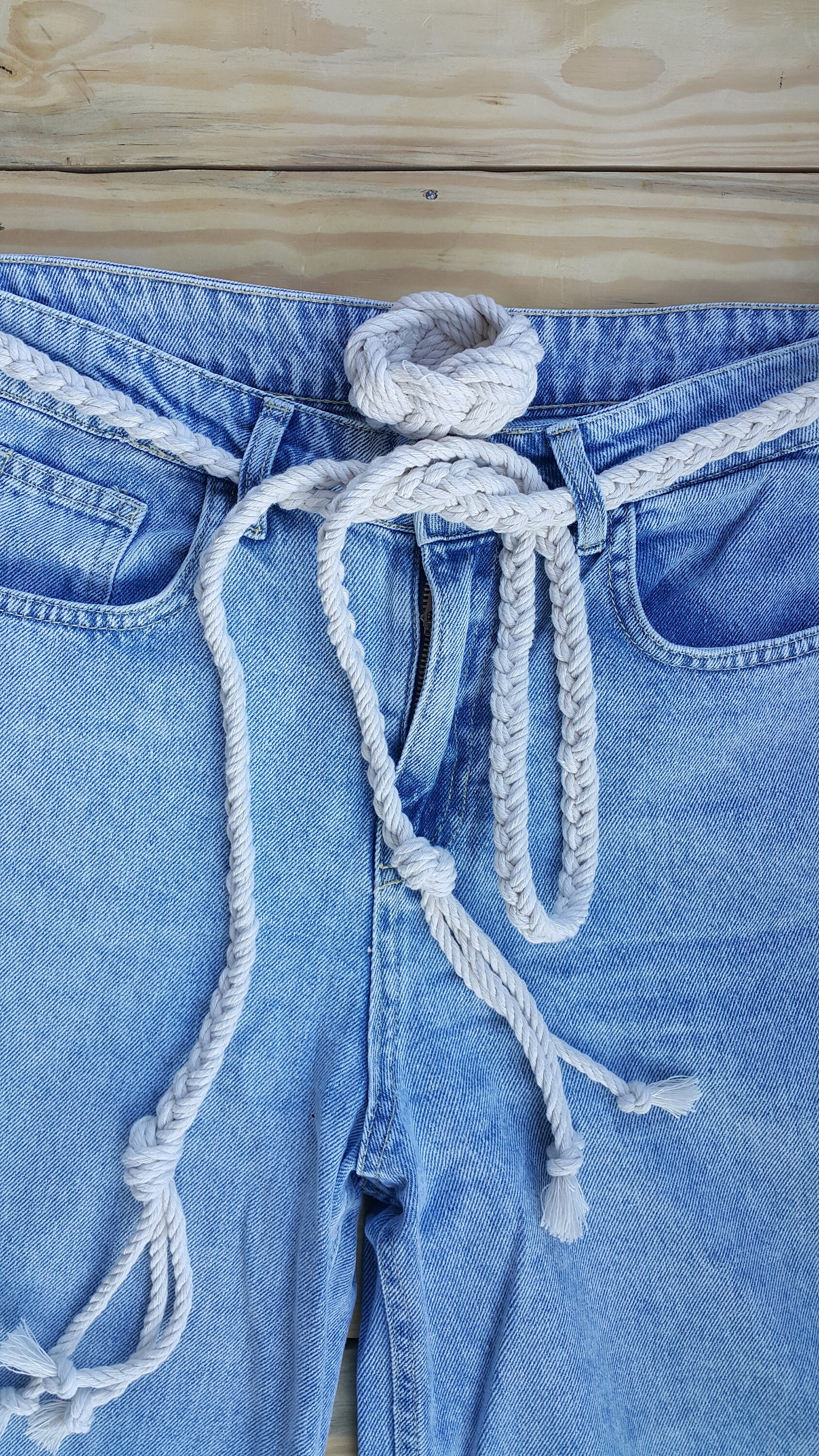 Nautical Rope Belt and Bracelet 2 in 1 Ivory Utility Belt - Etsy