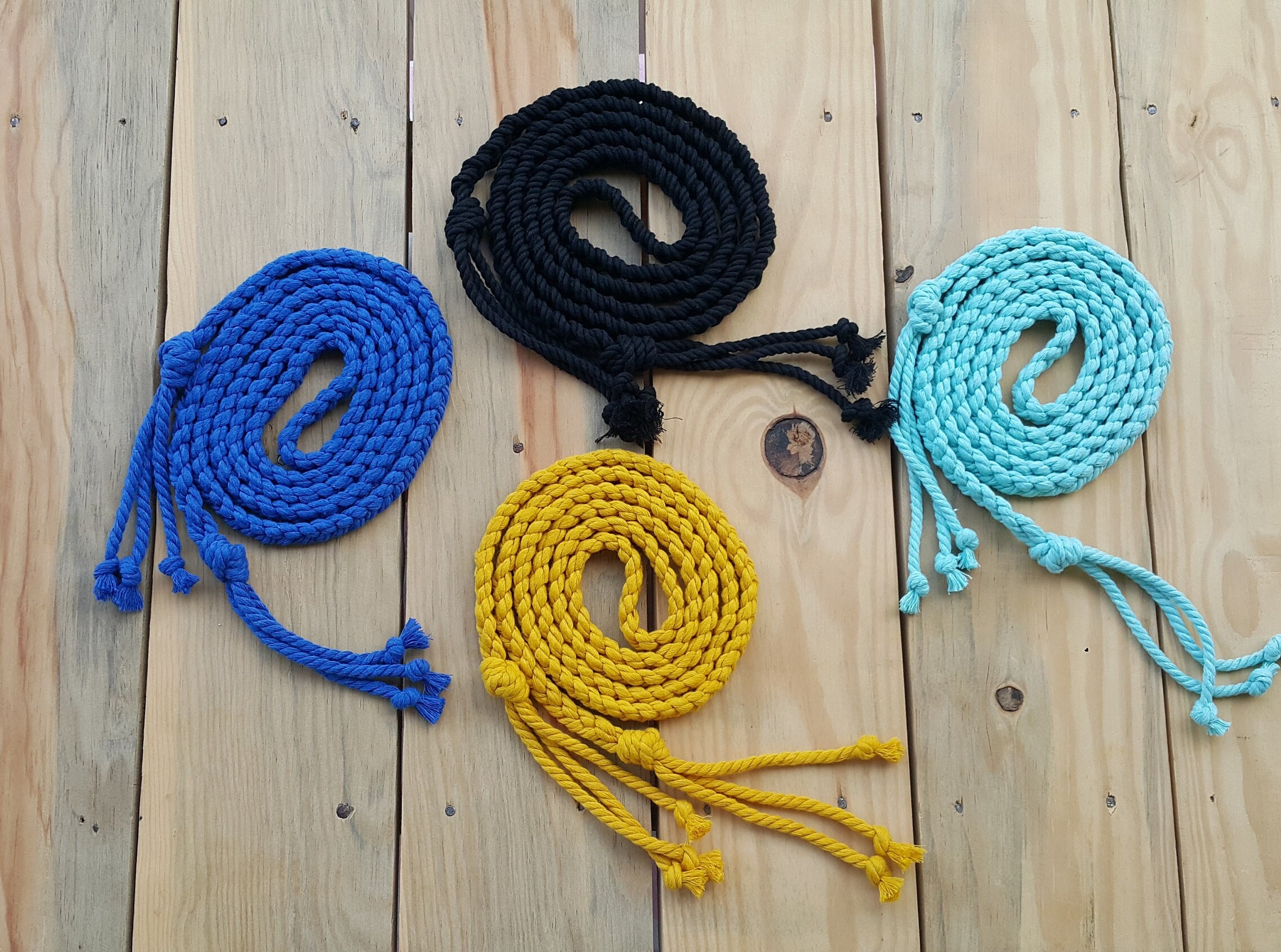 Nautical Rope Belt and Bracelet 2 in 1, Khaki Green Belt, Knot Waist ...