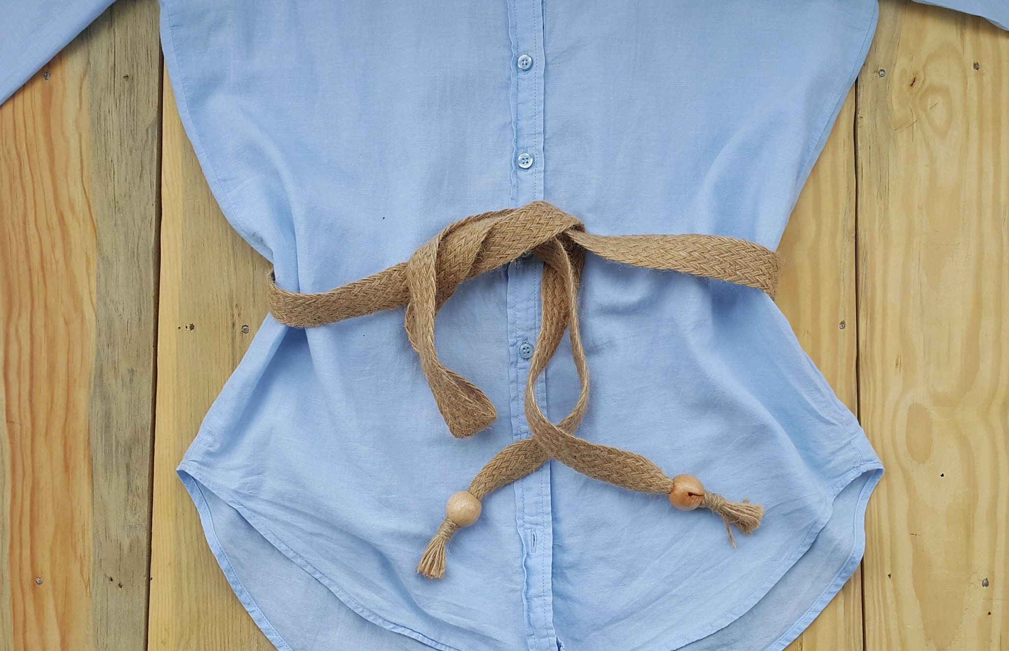 Brown Beaded Belt, Braided Rope Belt, Beach Dress Belt, Macrame Jute ...