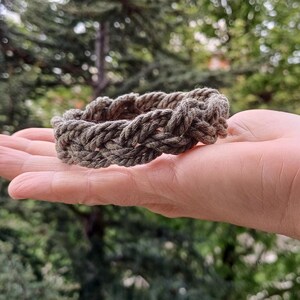 Thin Turks Head Cotton Cord Bracelets, Sailor Knot Bracelet, Knitting ...