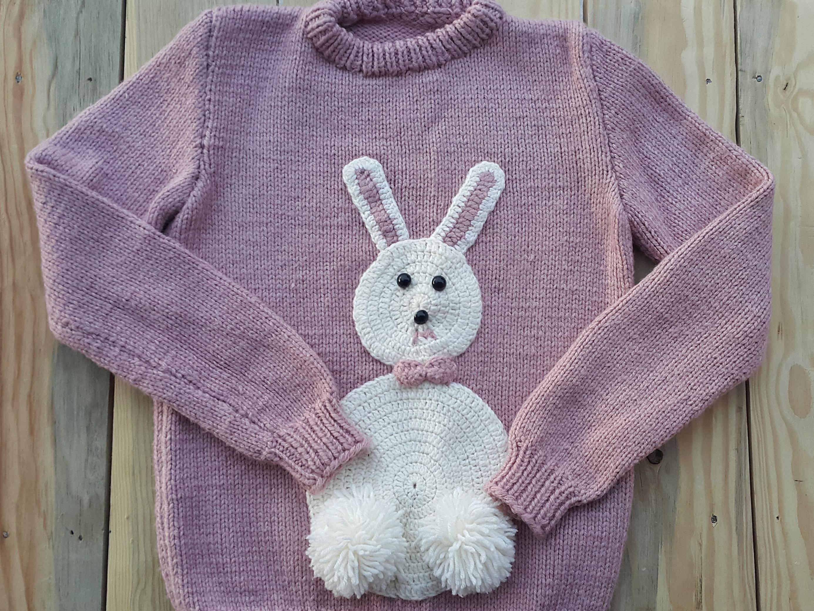 Hand Knitted Winter Sweater Kids, Crochet Wool Sweaters, Knit Jumper ...