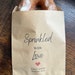 Custom Sprinkled With Love Treat Bags, Baby Shower Party Favors, Baby ...