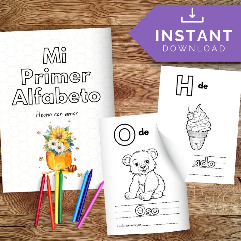 Spanish Alphabet - Etsy