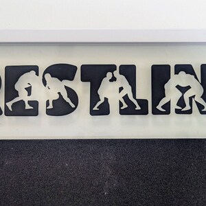 WRESTLING Vinyl Decal - Etsy