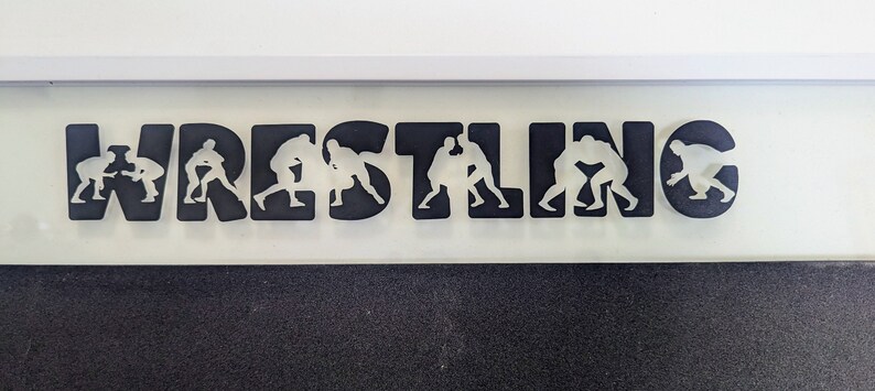 WRESTLING Vinyl Decal - Etsy