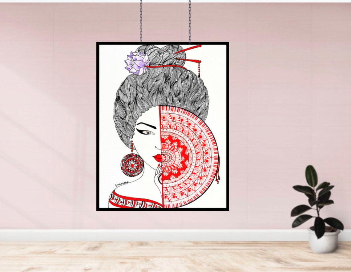 Mandala Art & Japanese Fusion_things That Are Global - Etsy